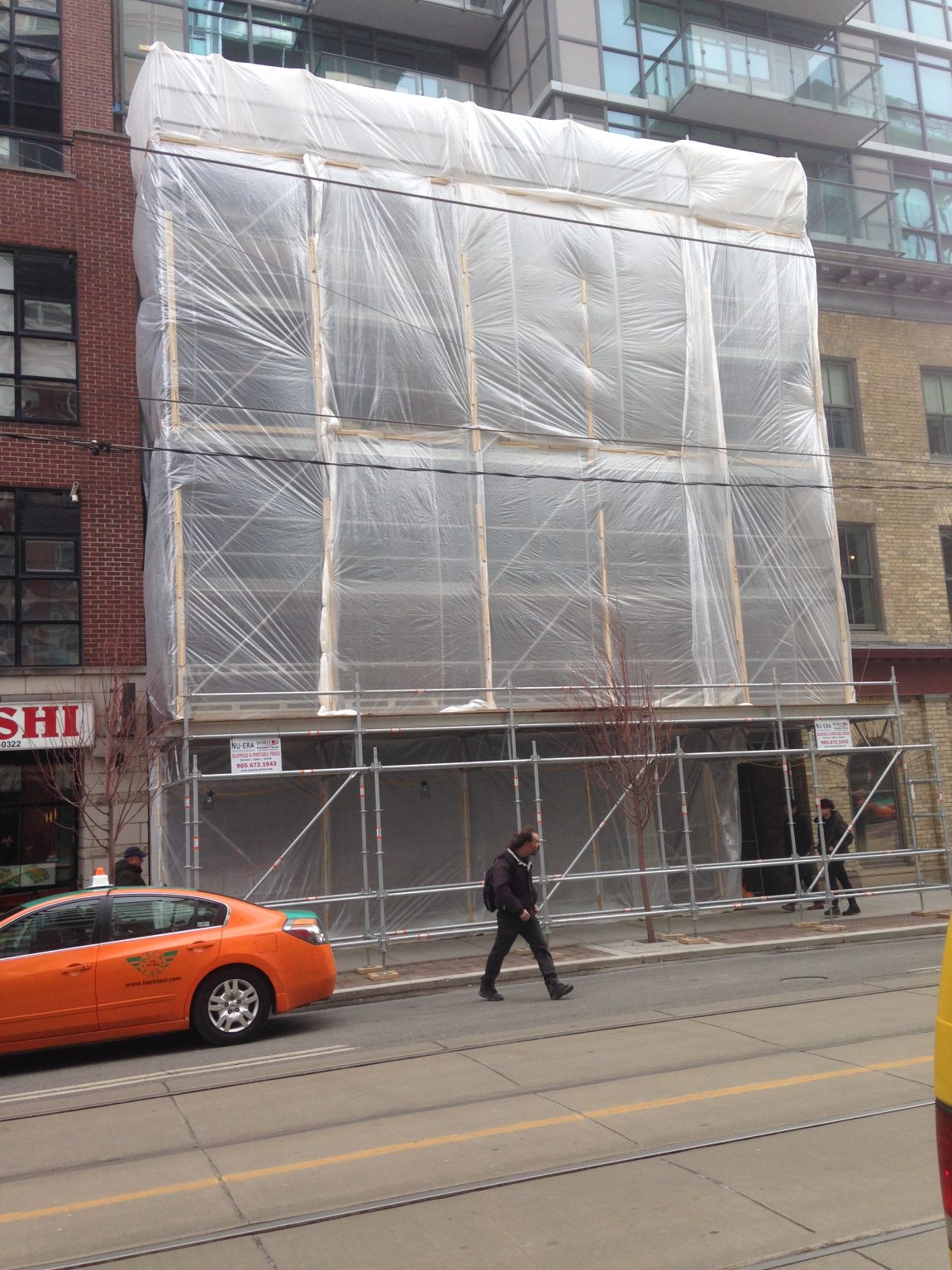 Hoarding - Nuera Scaffold | Horizon Portable Fence