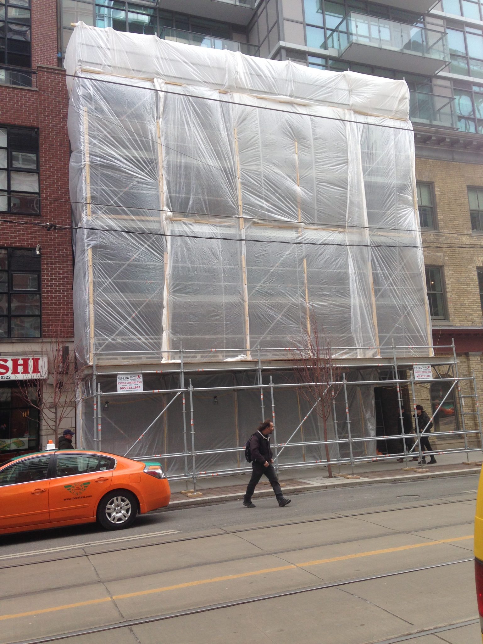 Hoarding - Nuera Scaffold | Horizon Portable Fence