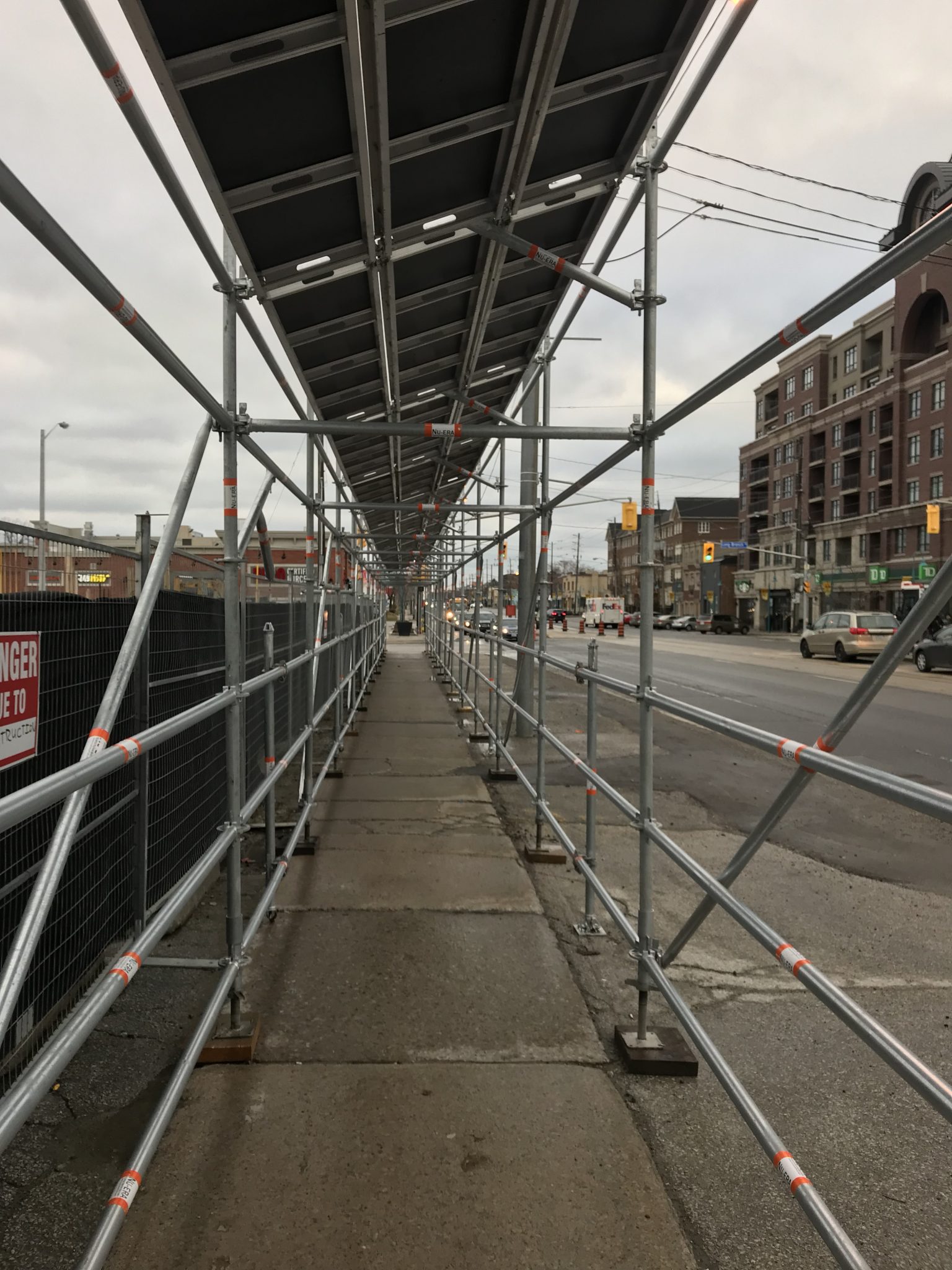 Hoarding - Nuera Scaffold | Horizon Portable Fence